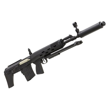 CYMA OTs-03 Dragunov SVU Sniper Rifle AEG (Black) (CYMA-CM057-SVU-BK)